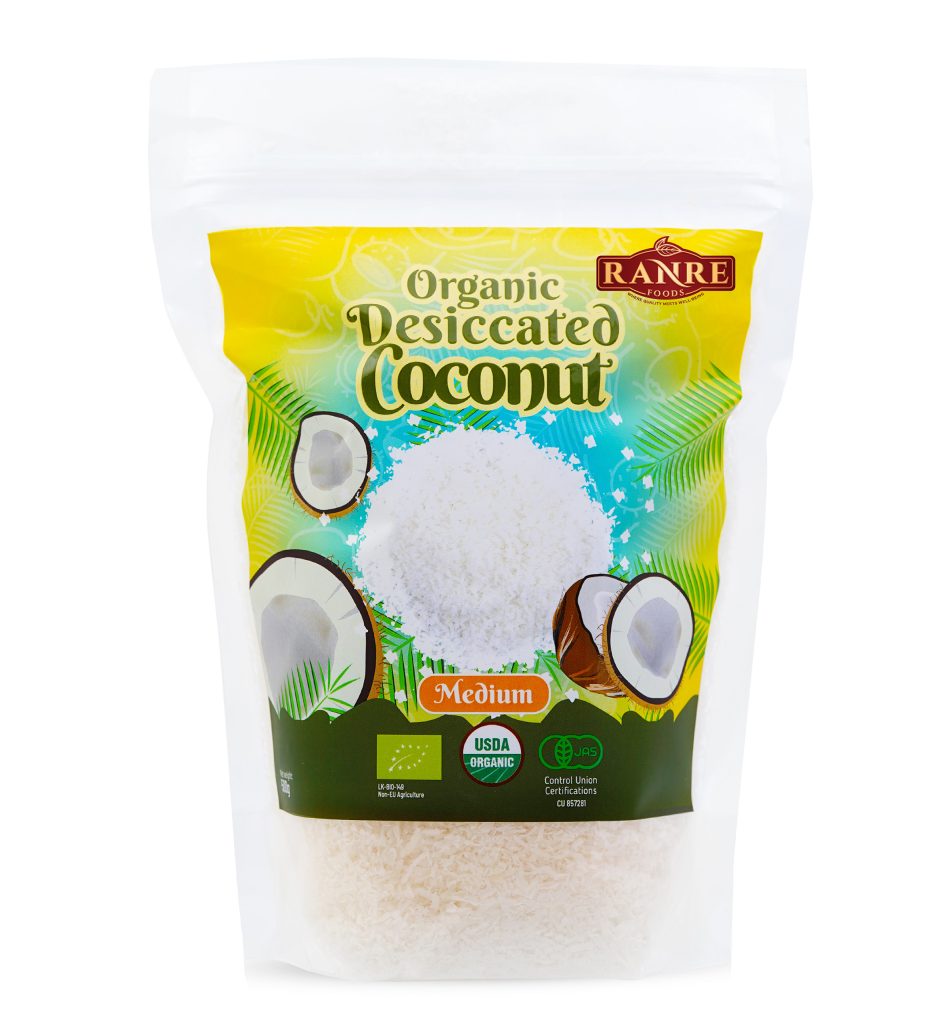 Organic Desiccated Coconut - Ranre Foods