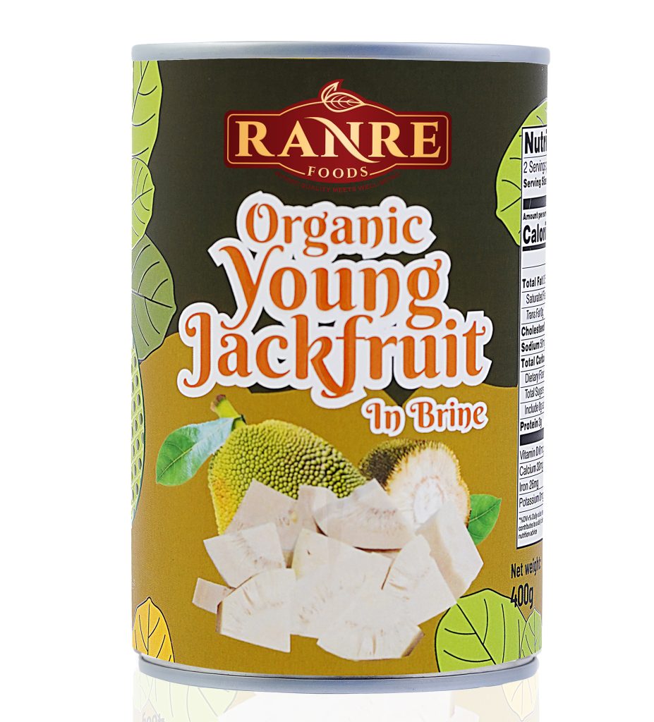 Organic Young Jackfruit in Brine - Ranre Foods